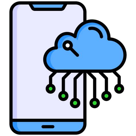 Cloud Computing Generic Color Lineal Color Icon Cloud Computing Generic Color Lineal Color Icon