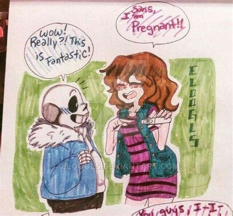 Sans I M Pregnant Undertale Sans X Frisk Comic Undertale Memes