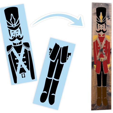 Nutcracker Stencil Etsy