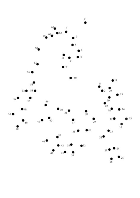 Unicorn Dot To Dot Sheet Printable Pdf Download