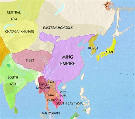 Map Of East Asia 1500 Bce History Of China Japan And Korea Artofit