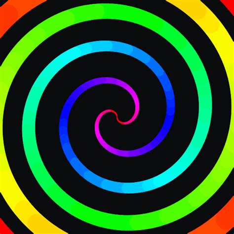 Colorful Spiral Pattern