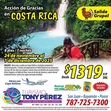 Salida Grupal Costa Rica En Acción De Turismo Tony Perez Facebook