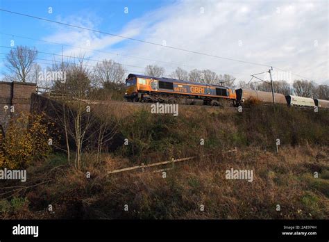 Gbrf Class 66 66776 Joanne Hauls Bletchley Cemex Gbrf To Peak Forest