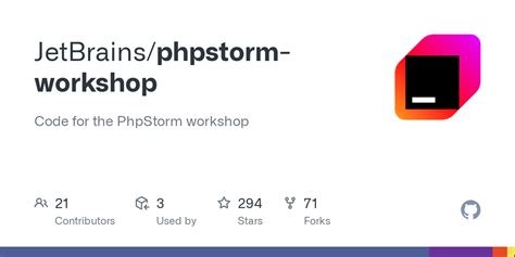 GitHub JetBrains Phpstorm Workshop Code For The PhpStorm Workshop