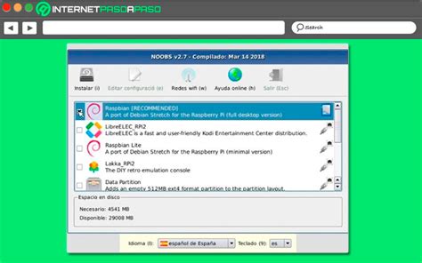 Instalar Raspbian en Raspberry Pi Guía Paso a Paso