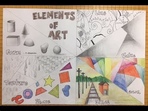 Elements Of Art Poster Youtube