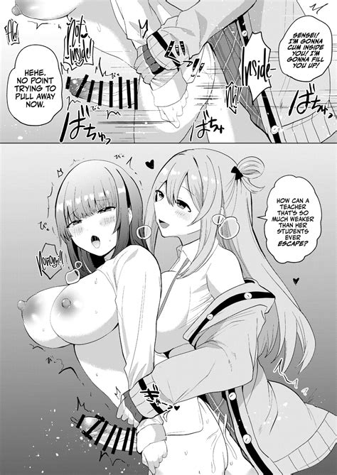 [ikkyuu Nyuukon Yashiro Osa Futanari Nonomi X Futanari Onna Sensei Blue Archive [english