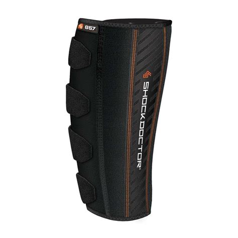 Shock Doctor Calfshin Wrap Black One Size 733313052052 Ebay
