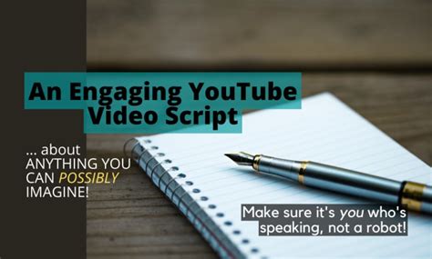 Write You A Compelling Youtube Video Script By Dp15000 Fiverr