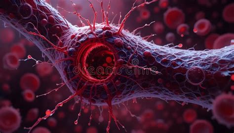 Cellular Invasion Stock Illustration Illustration Of Virus 375703741