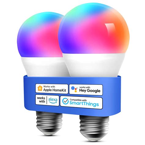 Meross Smart Light Bulb Smart Wifi Led Bulbs Compatible With Apple