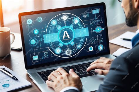 Automation Software Technology Process System Business Concept Premium Ai Generated Image