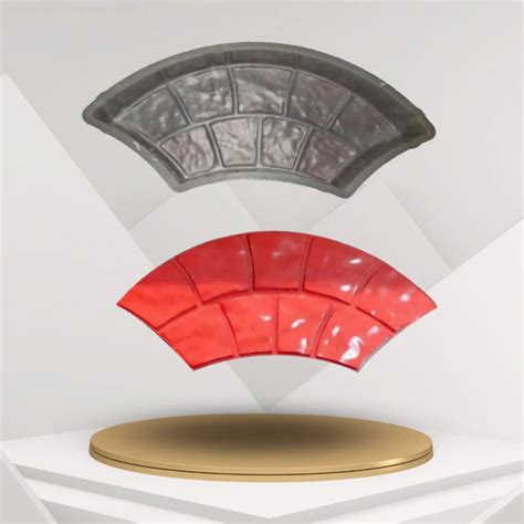 Arch 60mm 80mm Silicone Interlocking Paving Moulds Packaging Type