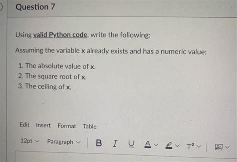 Solved Question 3 Name The Python Function Returns The Data