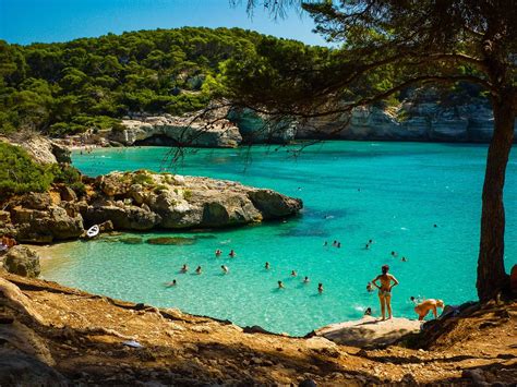 Spiagge Attrezzate Minorca Le 20 Spiagge Più Belle Di Minorca Mappa