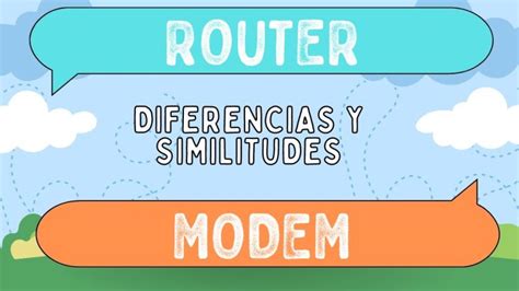 Diferencias Entre Router Y Modem