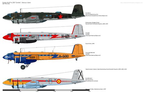 War Machines Drawn Focke Wulf Fw200 Condor Part Three Even More