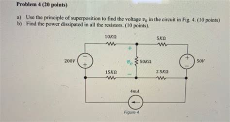 Solved Problem 4 20 Points A Use The Principle Of Chegg Com