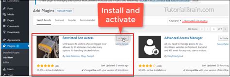 How To Restrict WordPress Site Access By IP Address TutorialBrain