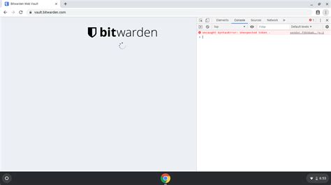 Uncaught Syntxerror Unexpected Token · Issue 3501 · Bitwarden