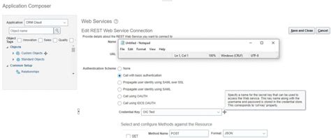 How To Update The Csf Key Password For The Application Composer Web