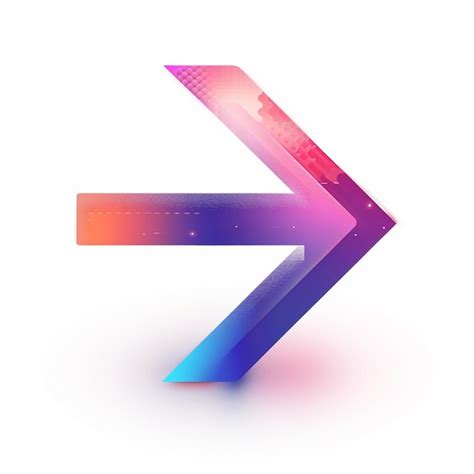 Modern Arrow Design Premium Ai Generated Image