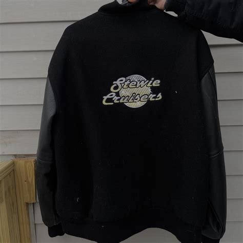 Vintage Varsity Jacket Insane Stewie Cruisers Depop