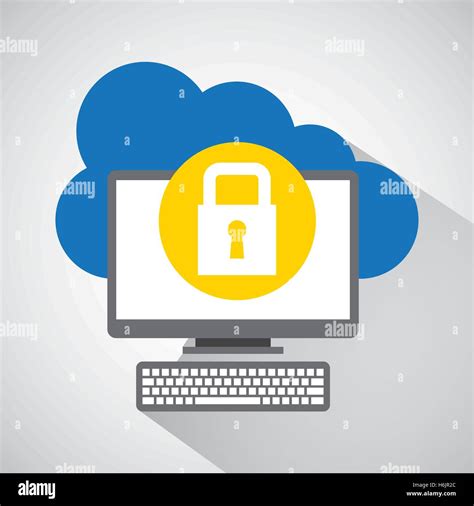 Cloud Computing Data Storage Vector Illustration Design Stock Vector Image And Art Alamy