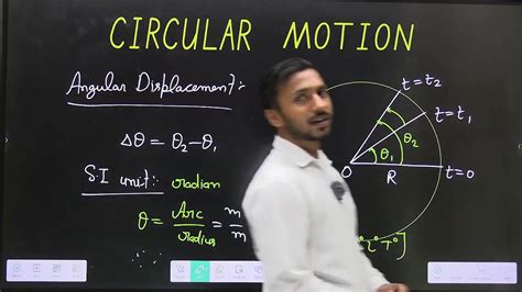 circular motion angular displacement angular velocity angular