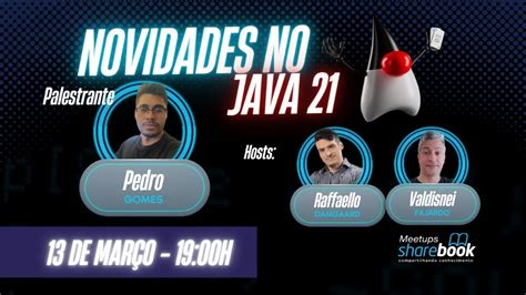 Novidades No Java 21 Youtube