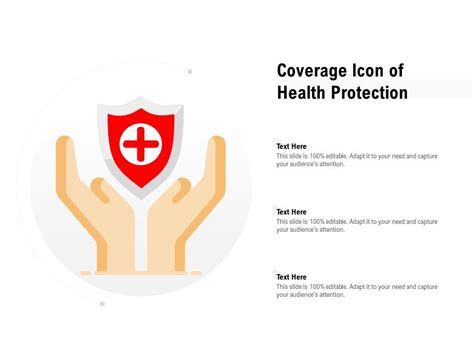 Coverage Icon Of Health Protection Powerpoint Slides Diagrams