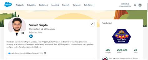 Sumit Gupta On Linkedin Trailhead Salesforce Trailblazer