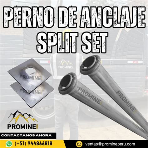 Perno De Friccion Anclaje Promine Split Set