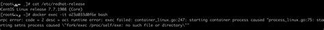 docker fork exec proc self exe no such file or directory 一个伪linux粉丝的blog