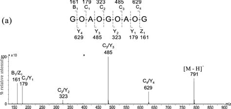 Negative Ion ESI CID MS MS Product Ion Spectra Of Download Scientific Diagram