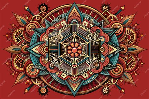 Premium Vector An Intricate Design Conveying Complexity And Intricacy