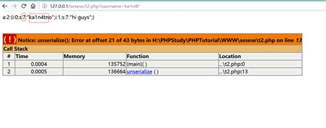 从一道ctf看php反序列化漏洞的应用场景 ka n t 博客园