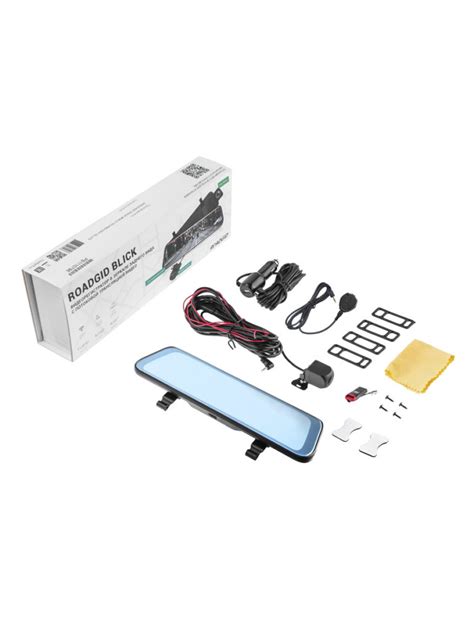 Roadgid Blick GPS WIFI - видеорегистратор зеркало с второй камерой и ...
