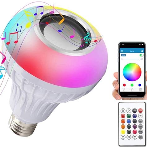 Jual Smart Bulb Lampu Led Watt Rgbww Smart Bulb Lampu Rgb Bohlam Wireless Bluetooth