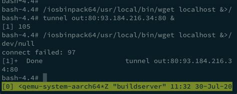 Tcp Tunnel Cant Bind A Connection Issue Alephsecurity Xnu Qemu Arm GitHub
