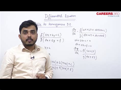 Homogeneous Differential Equation Mcq Practice Questions And Answers