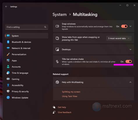 How To Enable Minimizing Windows By Shaking In Windows