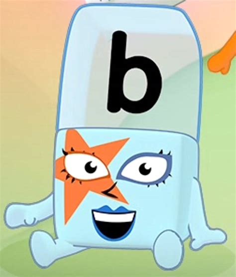 Alphablock B With Smiling Critters Face By Awesomesuzy11 On Deviantart