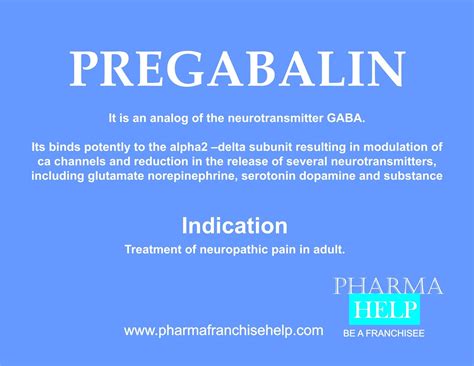 Pregabalin Pharma Franchise Help
