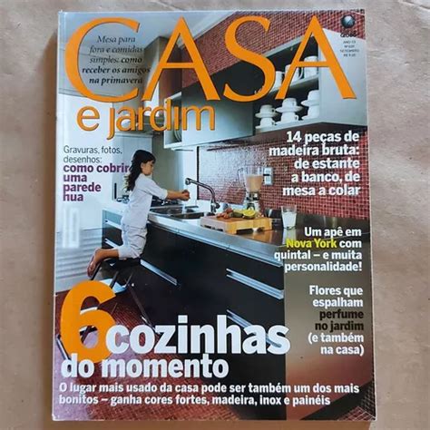 Revista Casa E Jardim N620 Set2006 Como Cobrir Parede Nua S2 Mercadolivre
