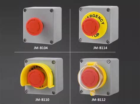 Swem9x สวิตช์ฉุกเฉิน Emergency Switch Stop 1nc Contact 10a Ip54 Aluminum เอสทูอินโนเวชั่น