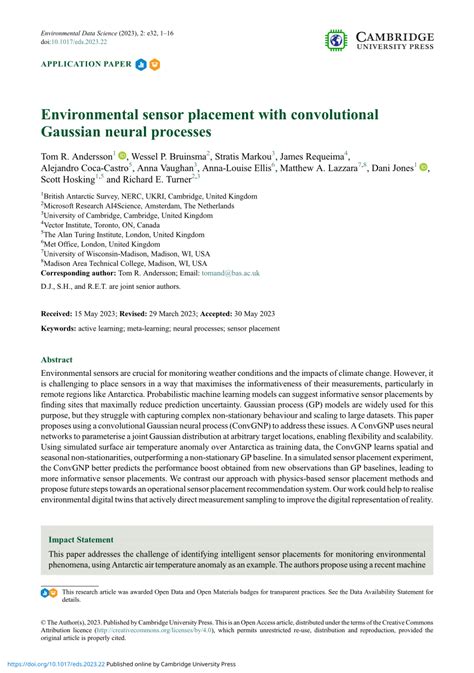 pdf environmental sensor placement with convolutional gaussian neural