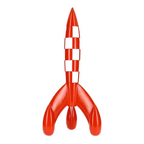 Tintin Fusée 60 Cm Figurines