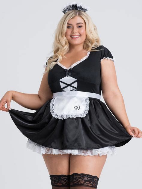 French Maid Luxe Outfit Plus Size Lets Spice Things Up